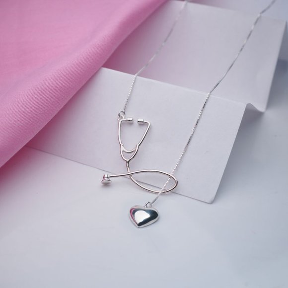 Jewelry | J Heart Chain With Pendant Stunning Nurse Necklace ...